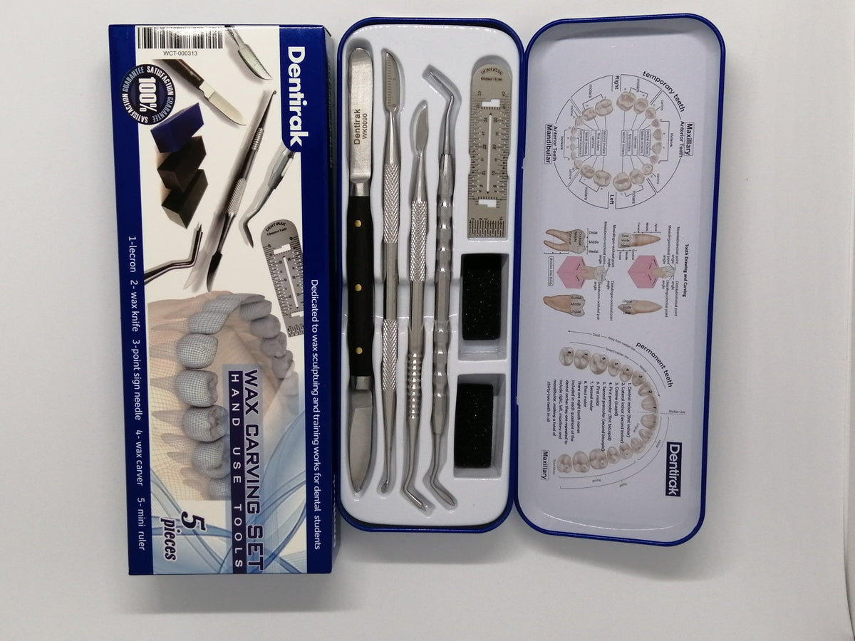 Curving Wax Set (DENTIRAK) — Taj Dent